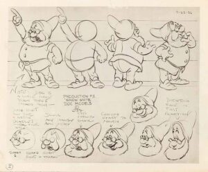 Model Sheets - Snow White Museum