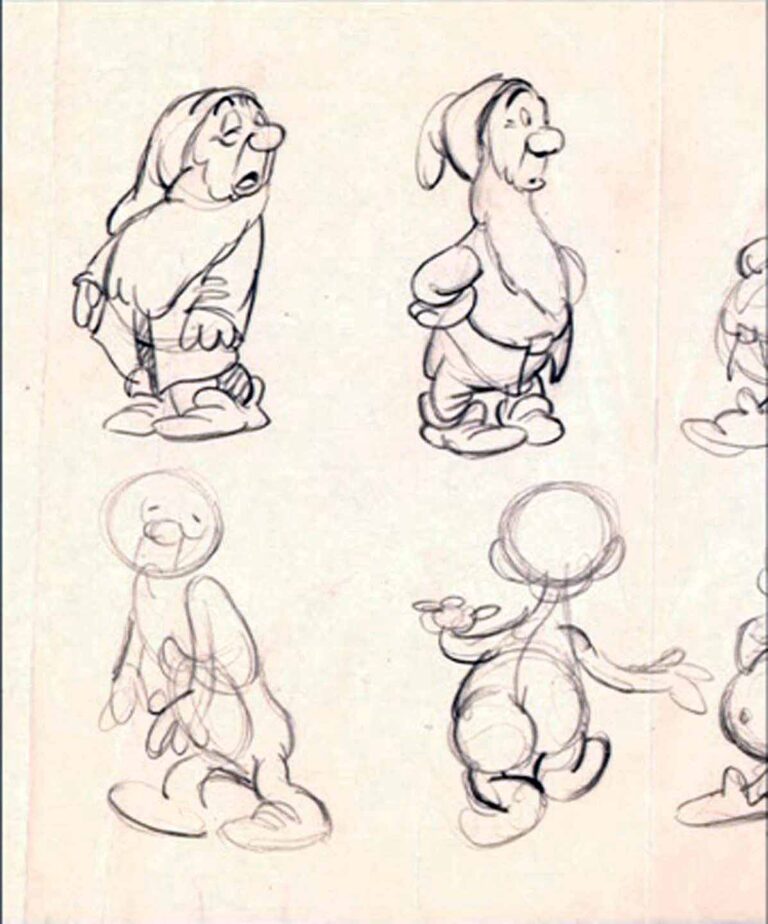 Model Sheets - Snow White Museum