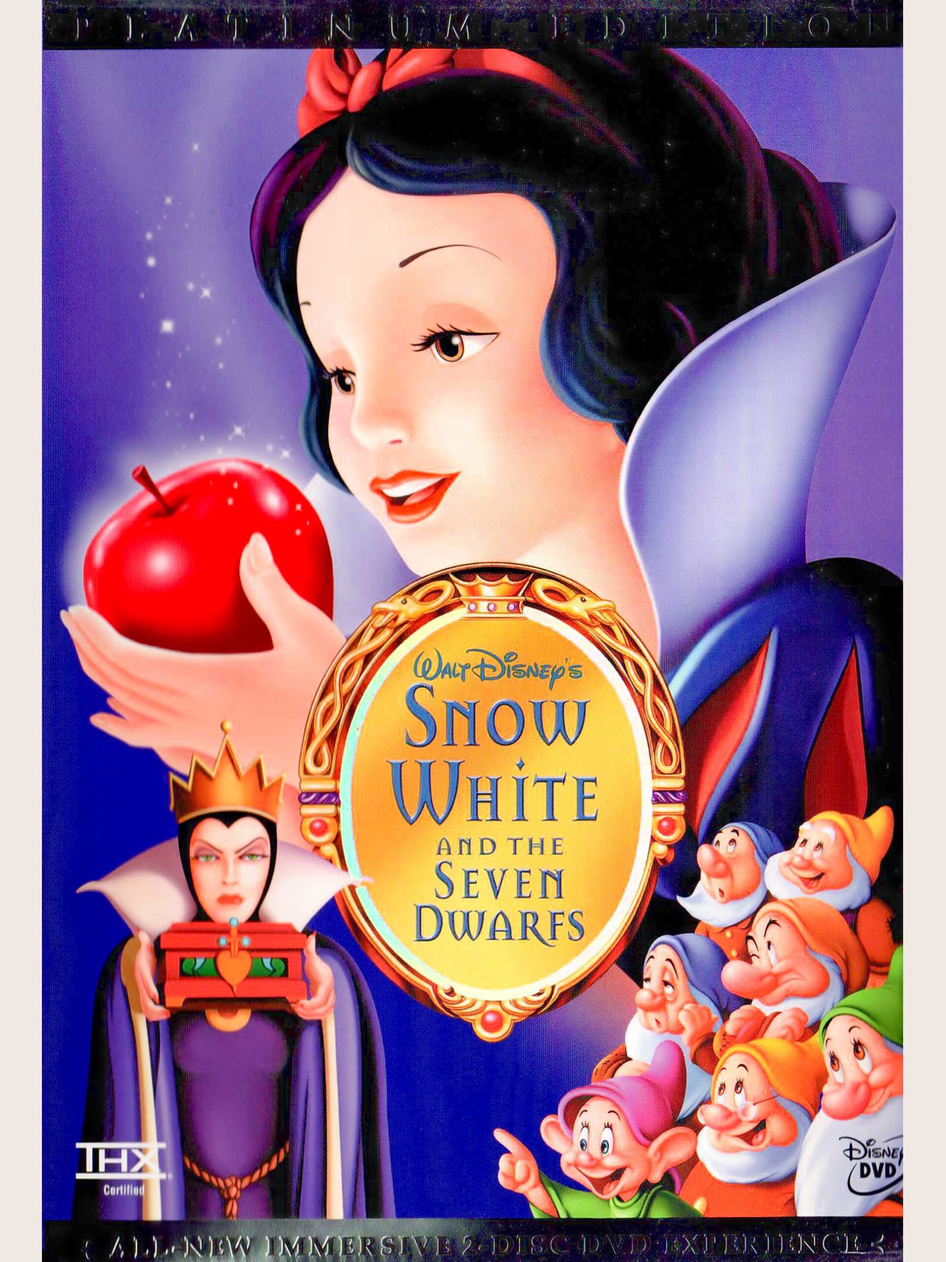 American 2001 DVD of Snow White and the Seven Dwarfs - Snow White Museum
