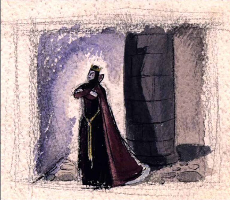 Sequence 1B – First Queen and Mirror Sequence - Snow White Museum