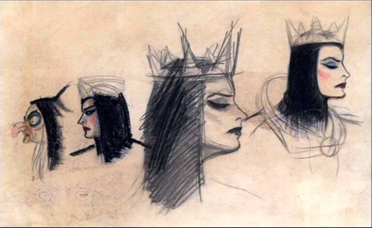 Sequence 1B – First Queen and Mirror Sequence - Snow White Museum