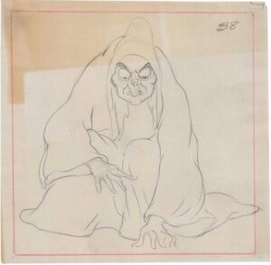 Sequence 13A – Snow White Making Pies – Witch Enters House - Snow White ...