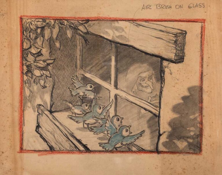 Sequence 13A – Snow White Making Pies – Witch Enters House - Snow White ...