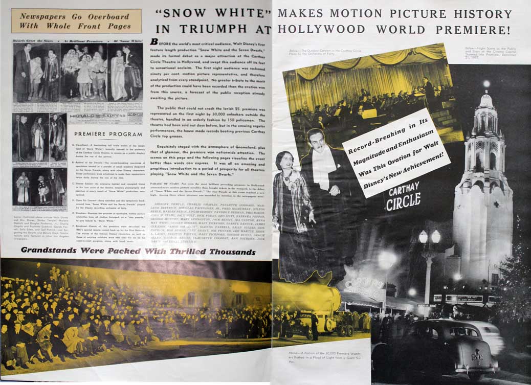 1938 Snow White American Campaign Book - Snow White Museum